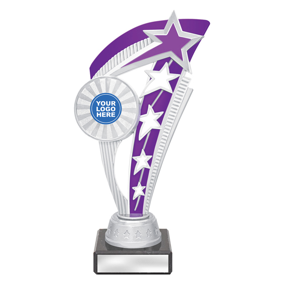 Dance Trophy - Echo Star - Purple - Trophies & Awards - Trophies