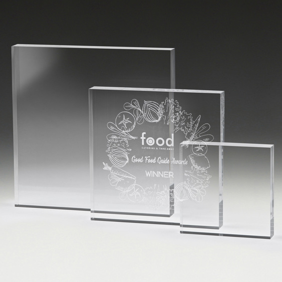 Premium Acrylic - Capture Square - Trophies & Awards - Trophies