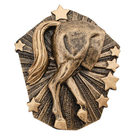 Cosmos Series - Horse's Rear Gold Front - Trophies & Awards - Trophies
