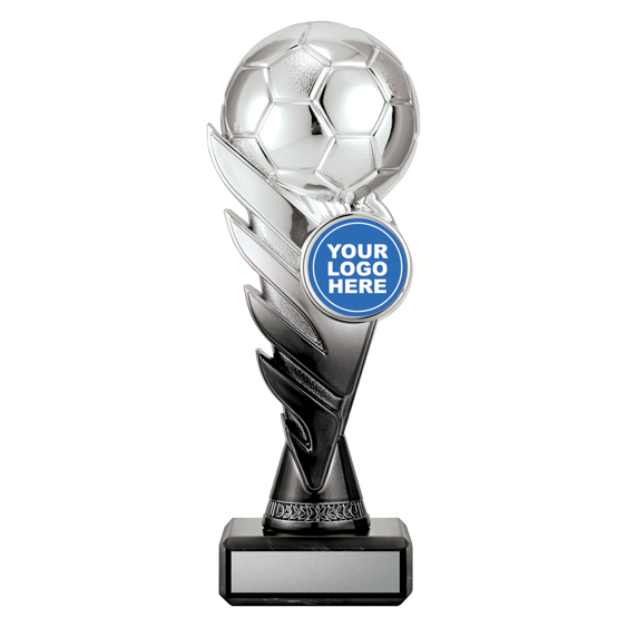 Football Trophy - Pegasus Crest - Silver - Trophies & Awards - Trophies