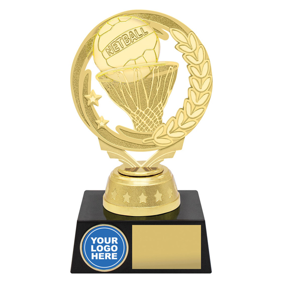 Netball Trophy - Torch - Logo - Trophies & Awards - Trophies