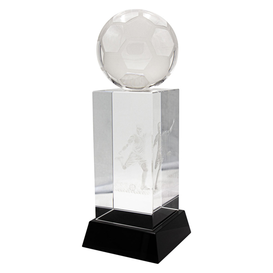 Football / Soccer - Football Hologram Crystal - Trophies & Awards ...