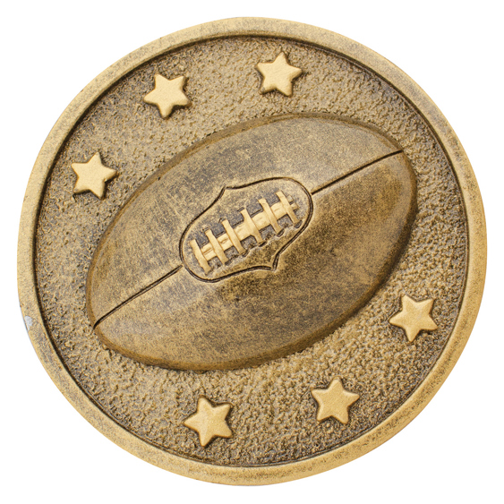 Spartan Series - Aussie Rules Gold Front - Trophies & Awards - Trophies