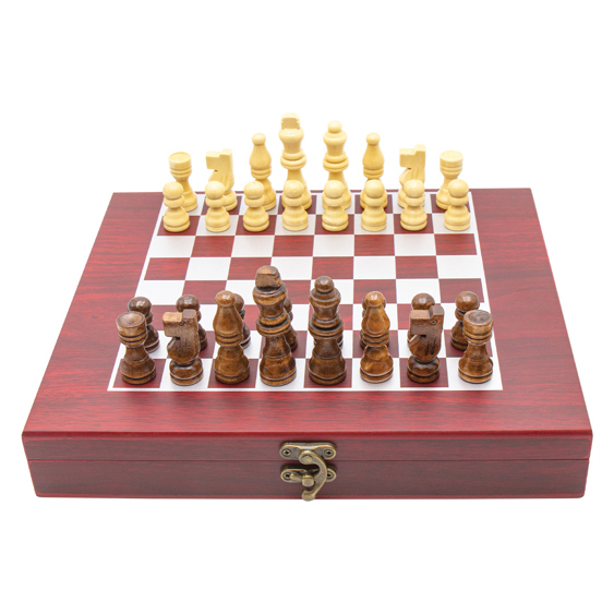 Gifts & Promotional - Timber Chess Playing Set - Trophies & Awards ...