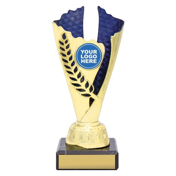 Logo Cups - Spirit Cups - Gold / Red - Trophies & Awards - Trophies