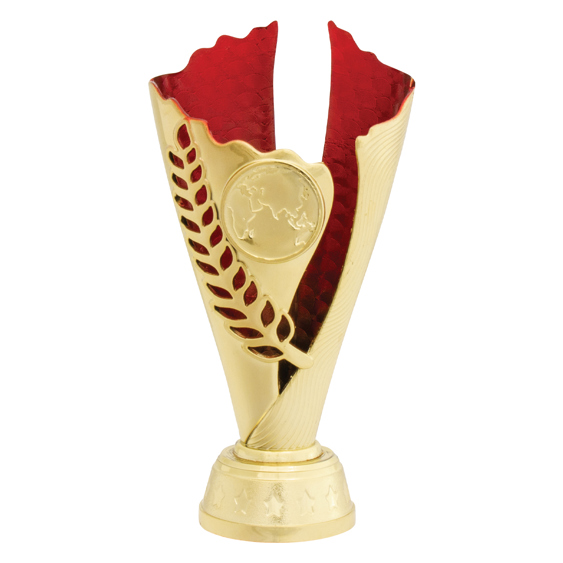 Custom Trophy - Spirit Cup - Red / Gold - Trophies & Awards - Trophies