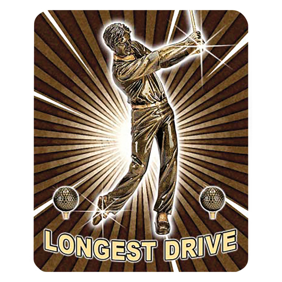 Lynx Stickers - Golf - Longest Drive - Trophies & Awards - Trophies