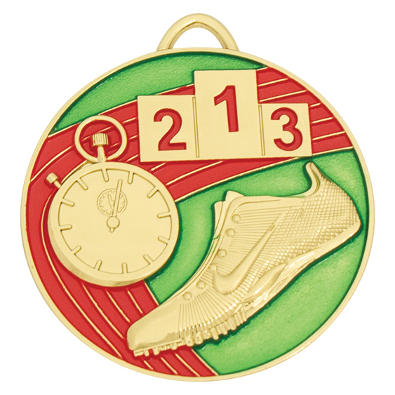 Athletics & Running - Track Colour Medal - Trophies & Awards - Trophies