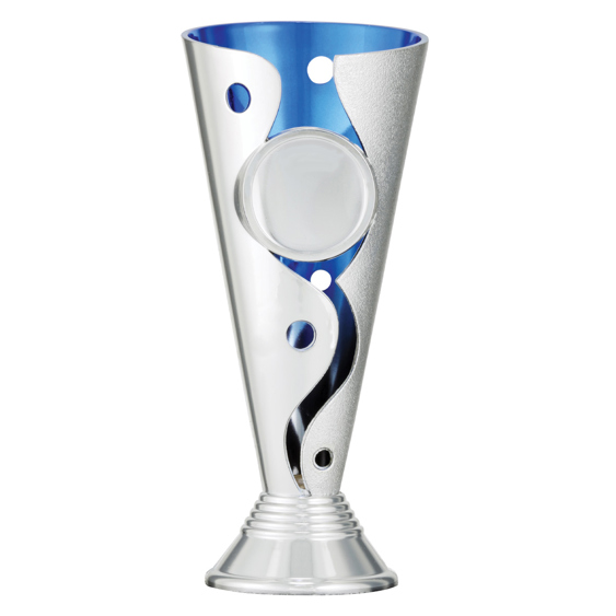 Custom Trophy - Carnival Blue - Trophies & Awards - Trophies