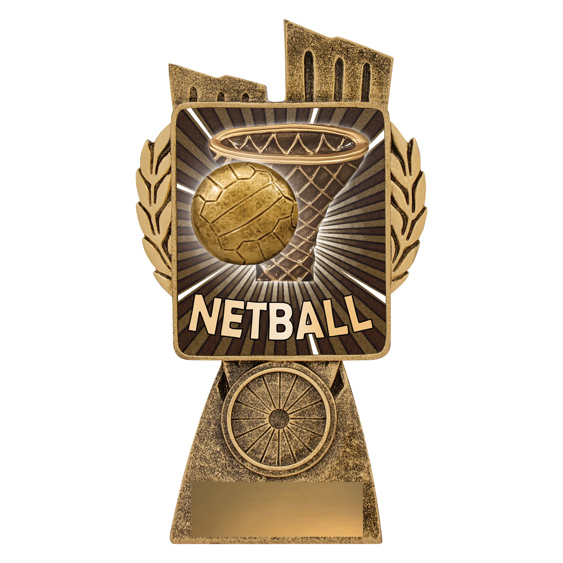 Netball Trophy - Gold Lynx Series - Trophies & Awards - Trophies